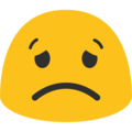 😟 Worried Face Emoji