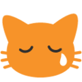 😿 Crying Cat Face Emoji