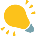 💡 Electric Light Bulb Emoji