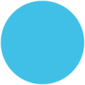 🔵 Large Blue Circle Emoji