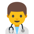 👨‍⚕️ Man Health Worker Emoji