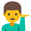 💁‍♂️ Man Tipping Hand Emoji