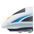 🚅 High-Speed Train with Bullet Nose Emoji