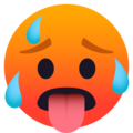 🥵 Hot Face Emoji