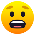 😧 Anguished Face Emoji