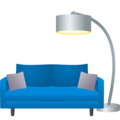 🛋️ Couch and Lamp Emoji