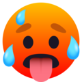 🥵 Hot Face Emoji