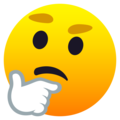 🤔 Thinking Face Emoji
