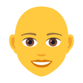 👩‍🦲 Woman: Bald Emoji