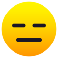😑 Expressionless Face Emoji