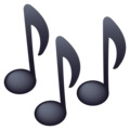 🎶 Multiple Musical Notes Emoji