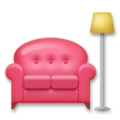 🛋️ Couch and Lamp Emoji