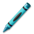 🖍️ Lower Left Crayon Emoji