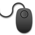 One Button Mouse Emoji