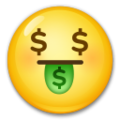 🤑 Money-Mouth Face Emoji