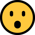 😮 Face with Open Mouth Emoji