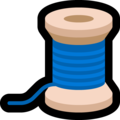 🧵 Spool of Thread Emoji