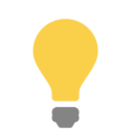 💡 Electric Light Bulb Emoji