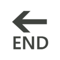🔚 End with Leftwards Arrow Above Emoji