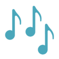 🎶 Multiple Musical Notes Emoji