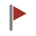 🚩 Triangular Flag on Post Emoji