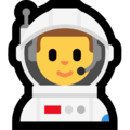 👨‍🚀 Man Astronaut Emoji