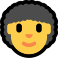🧑‍🦱 Person: Curly Hair Emoji