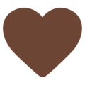 🤎 Brown Heart Emoji