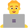 👨‍💻 Man Technologist Emoji