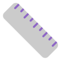 📏 Straight Ruler Emoji