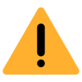 ⚠️ Warning Sign Emoji