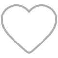 🤍 White Heart Emoji
