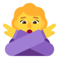 🙅‍♀️ Woman Gesturing No Emoji
