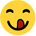 😋 Face Savouring Delicious Food Emoji