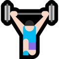 🏋🏻 Weight Lifter: Light Skin Tone Emoji