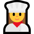 👩‍🍳 Woman Cook Emoji