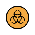 ☣️ Biohazard Sign Emoji