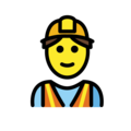 👷‍♂️ Man Construction Worker Emoji