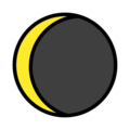 🌘 Waning Crescent Moon Symbol Emoji