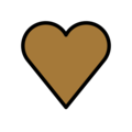 🤎 Brown Heart Emoji