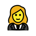 🤵‍♀️ Woman in Tuxedo Emoji