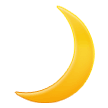 🌙 Crescent Moon Emoji