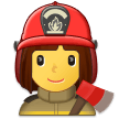 👩‍🚒 Woman Firefighter Emoji