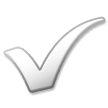 White Heavy Check Mark Emoji