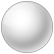 ⚪ Medium White Circle Emoji