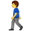 🚶‍♂️ Man Walking Emoji