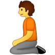 🧎 Kneeling Person Emoji