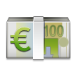 💶 Banknote with Euro Sign Emoji
