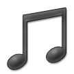 Beamed Eighth Notes Emoji