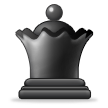 Black Chess Queen emojis